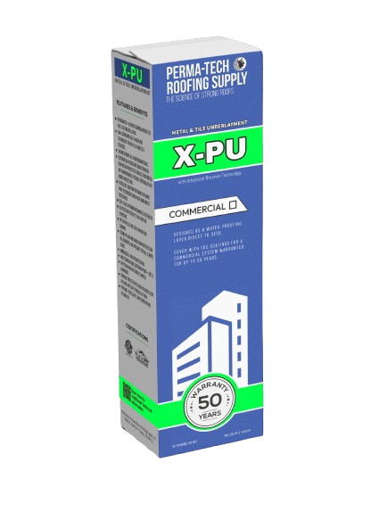 X-PU - Metal & Tile Underlayment - Tucson Rubberized Coatings